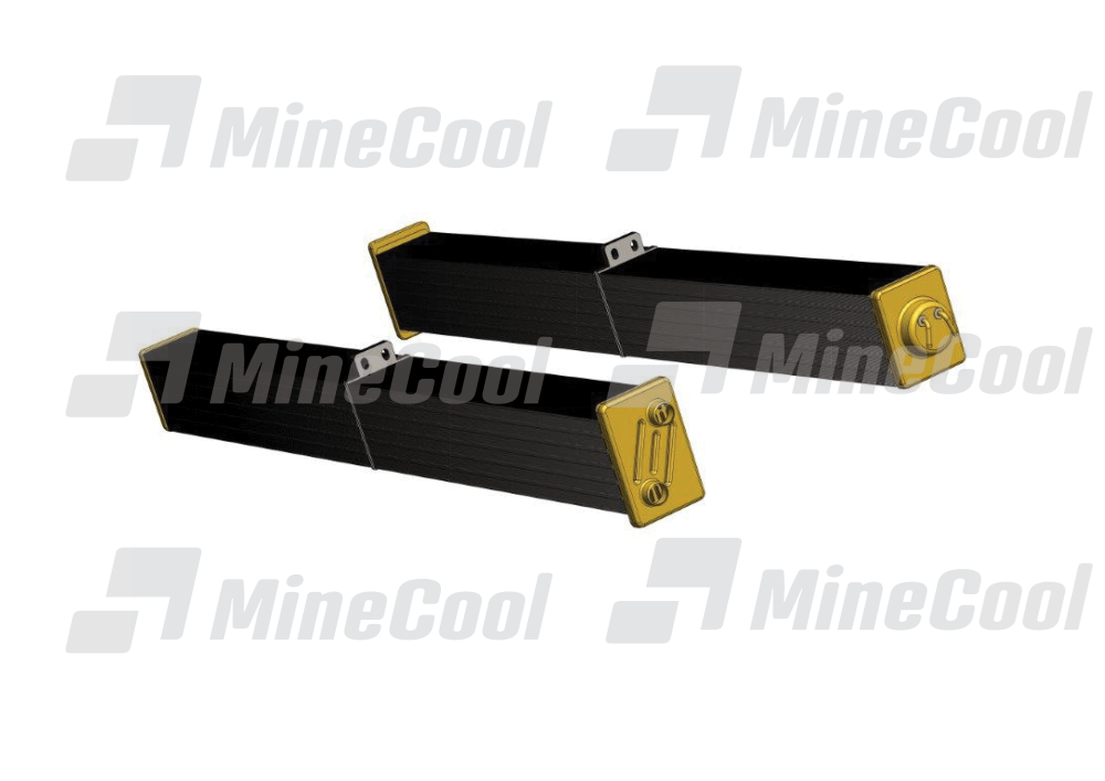 CORE RADIATOR AMOC STEEL CAT D10T RJG (SHORT) — MineCool