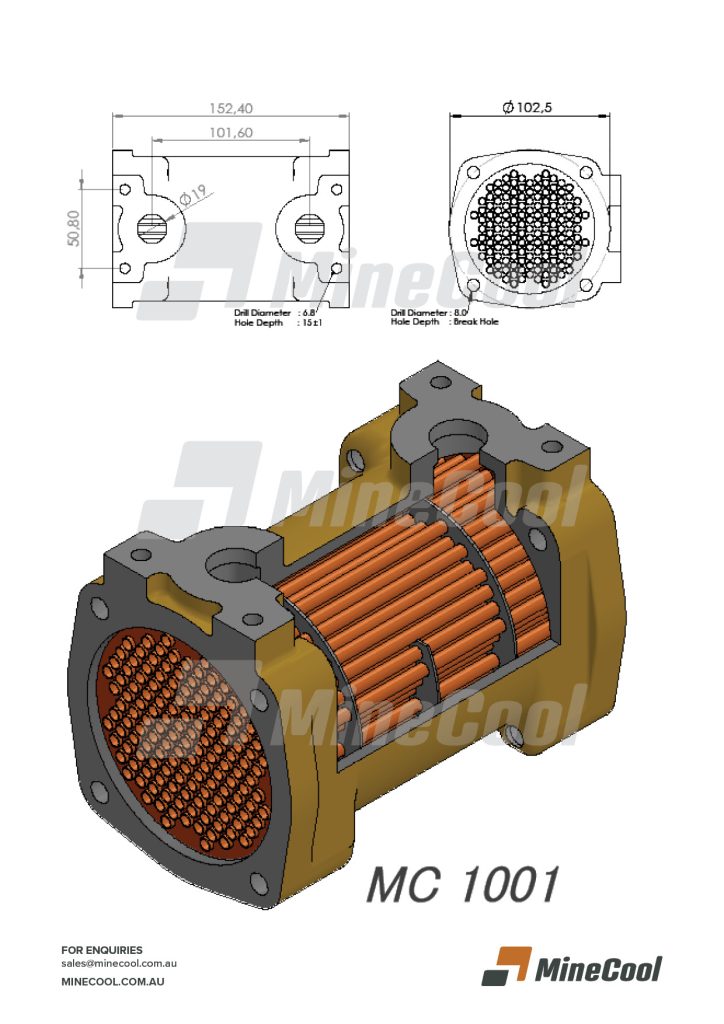 Tube & Shell Cooling Components — MineCool